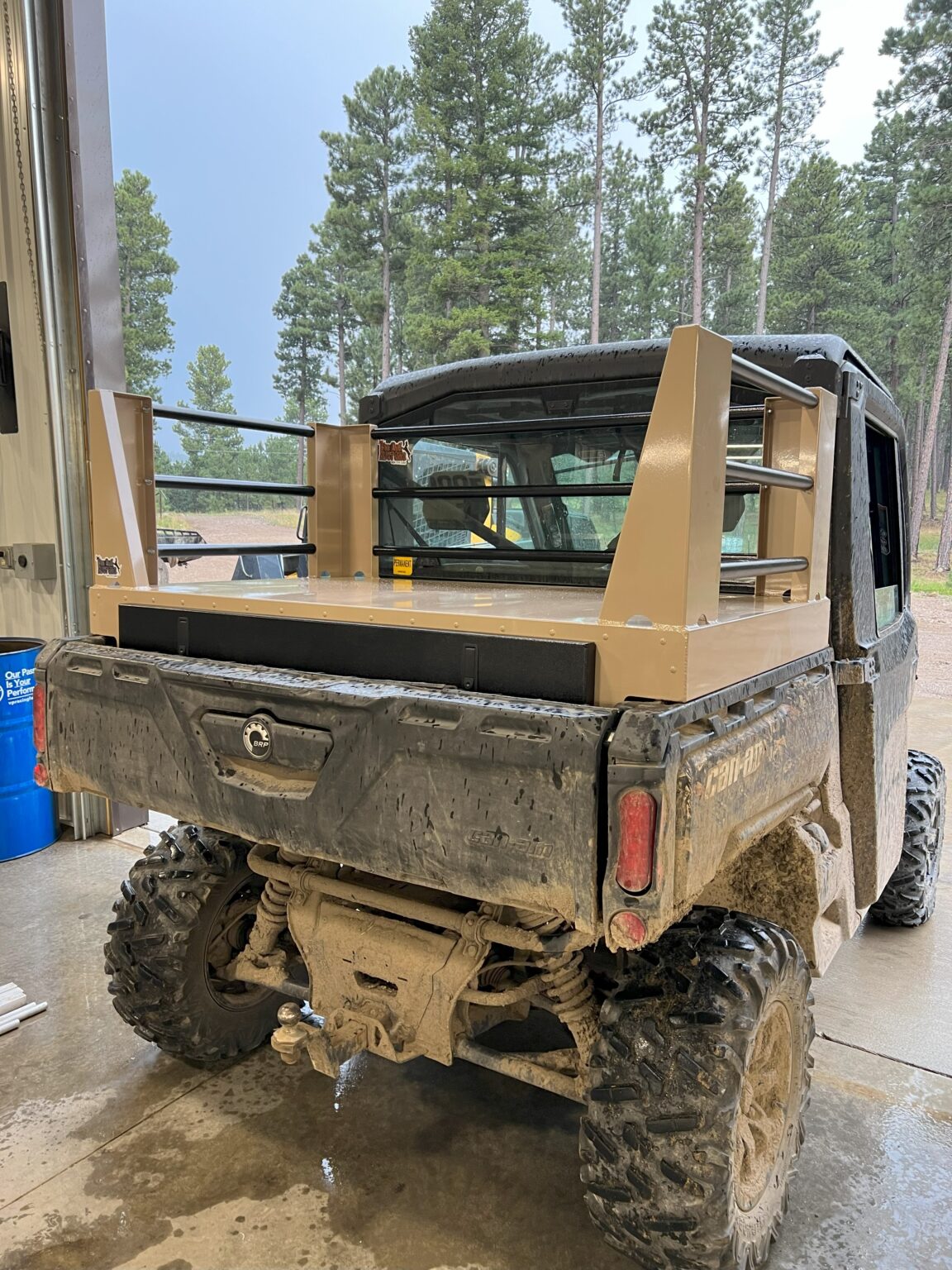 Can-Am Defender 1000 "Tonneau Cover" Box - Tree Dog Kustoms