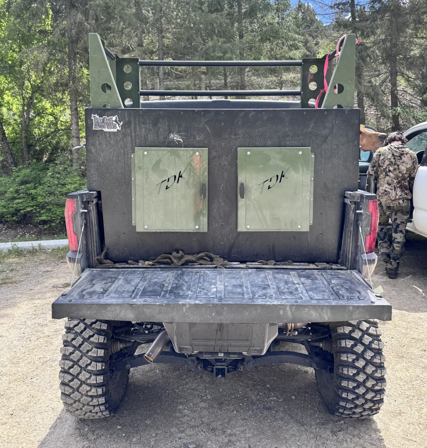 Polaris Expedition 1000 Dog Box - Tree Dog Kustoms